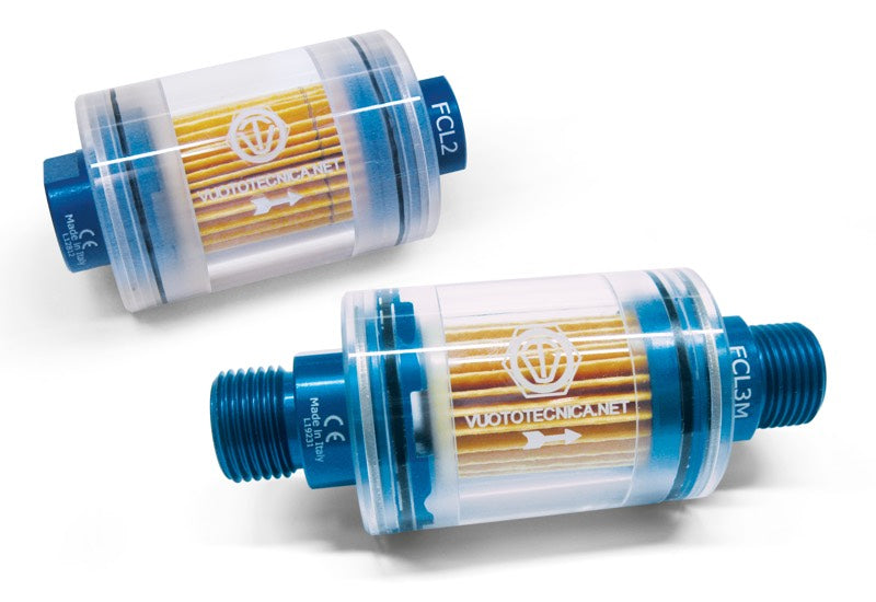 FCL In-Line Vacuum Filter 1/4" to 1/2"